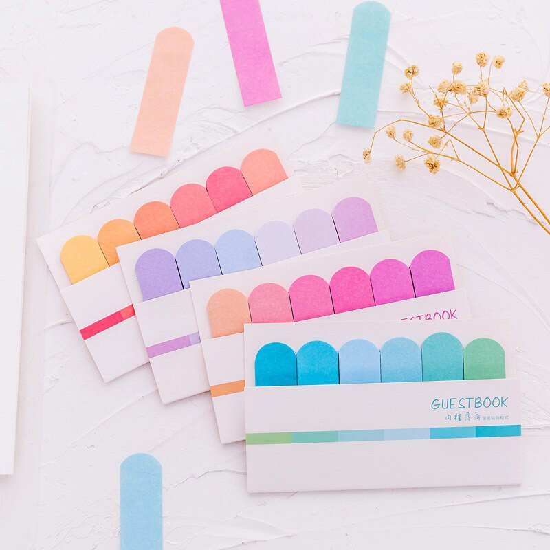 colourful muti color sticky note 1pcs | Shopee Malaysia