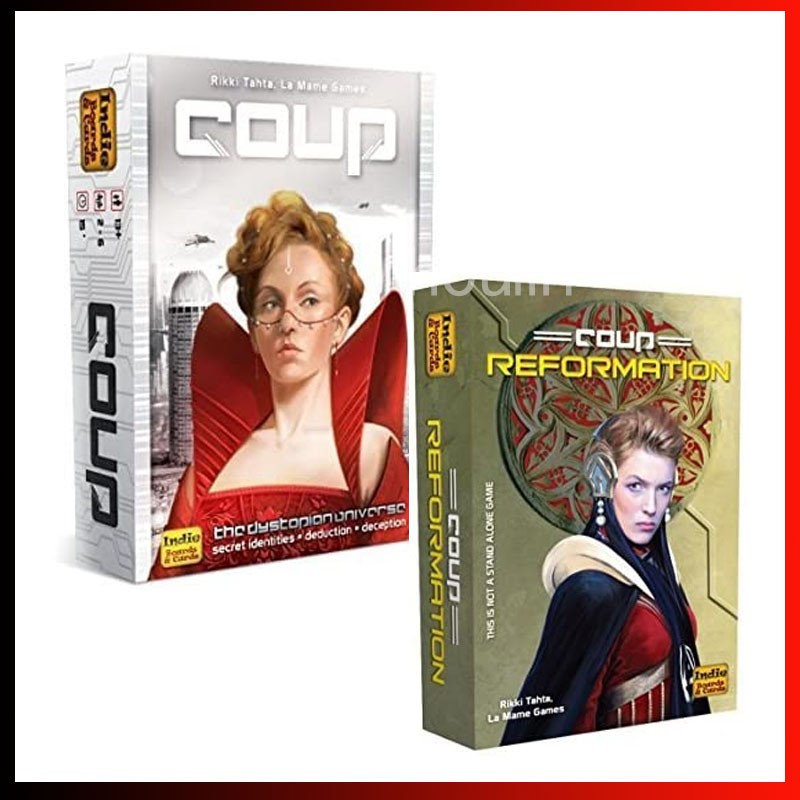Coup (The Dystopian Universe) and Coup Reformation (An Expansion) Board ...