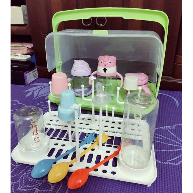 Viet Nhat tree-shaped cup and milk bottle tray with lid | Shopee Malaysia