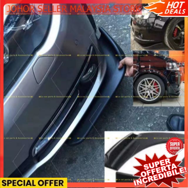 Diffuser bumper Lip Front Universal Axia Bezza city vios almera myvi ...