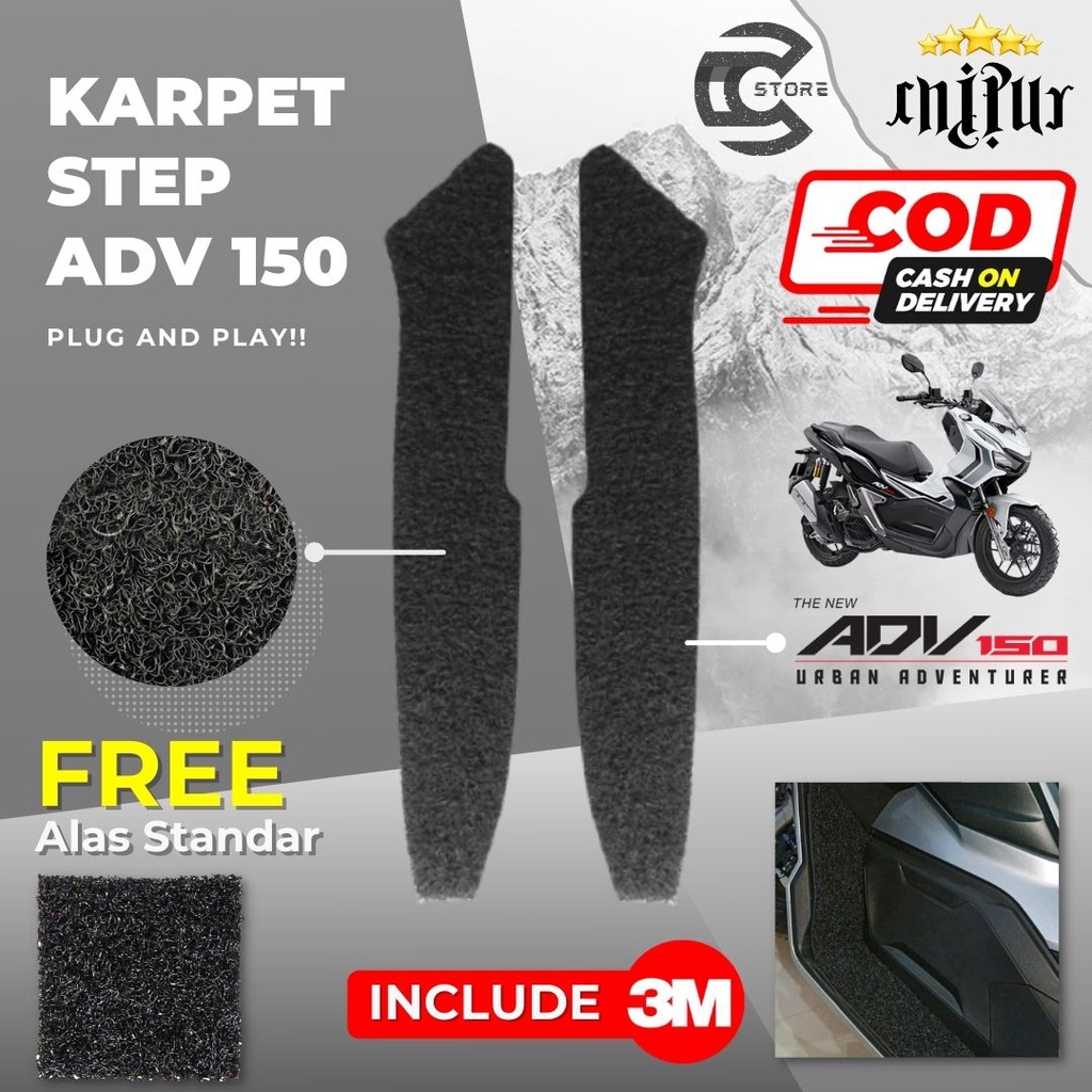 ADV 150 Step Floor Carpet / ADV 150 Noodle Carpet / ADV 150 Bordes ...