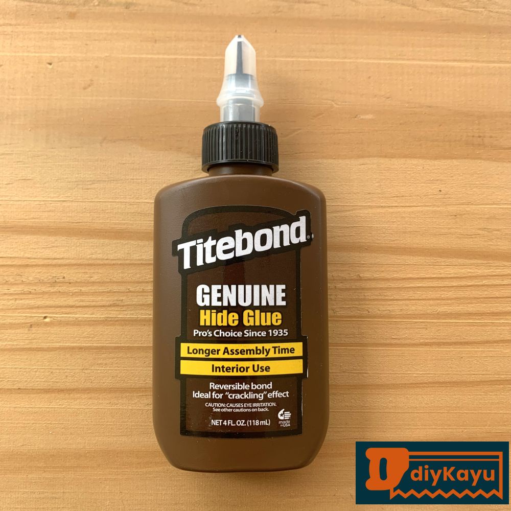 Titebond Genuine Liquid Hide Glue 4oz 118ml Gam for Wood Kayu Guitar ...