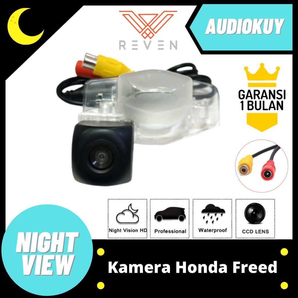 Honda Freed Reverse Camera/Car Parking Camera Night View Reven | Shopee ...