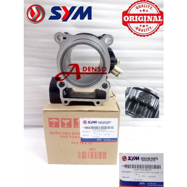 SYM VF3I CYLINDER BLOCK ONLY SYM VF3i BLOCK ORIGINAL100%SYM 1210A-VF3-000/12100-VF3-00 | Shopee ...