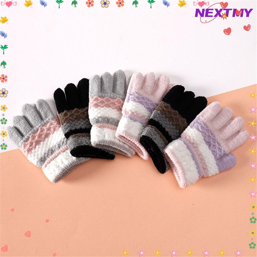 NEXTSHOP 1 pair Elastic Baby Gloves Children Mittens Full Finger Gloves ...