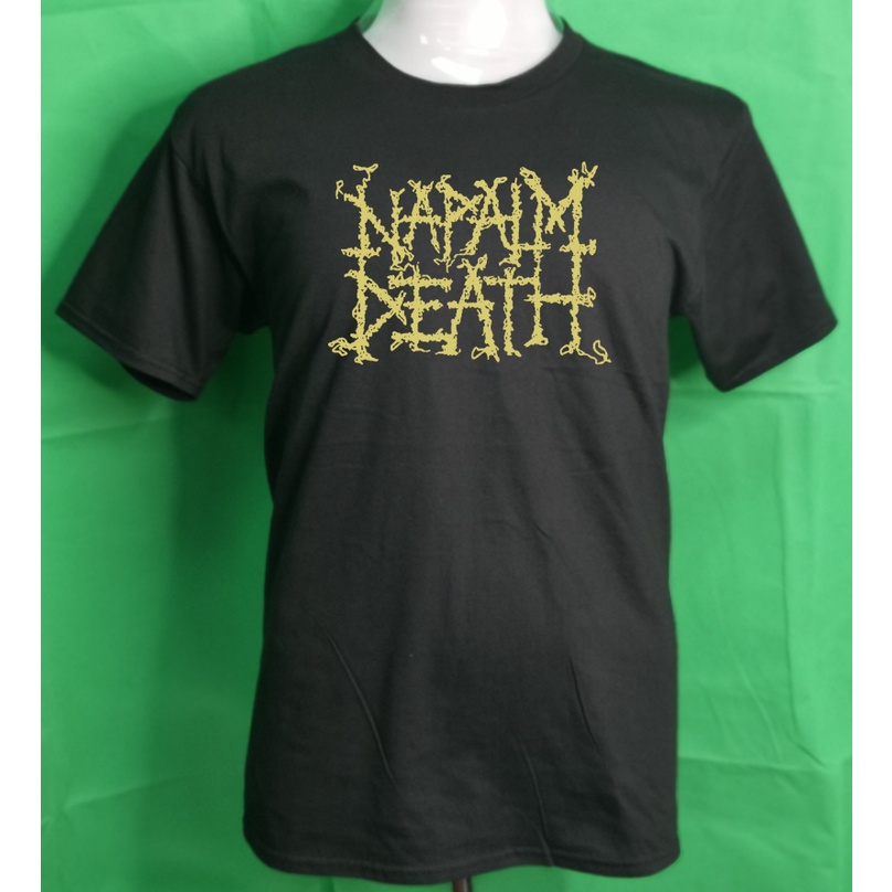 NAPALM DEATH ROCK METAL T-shirt | Shopee Malaysia