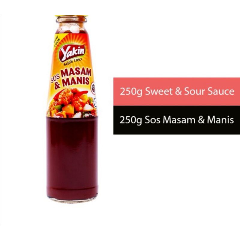Yakin Sweet & Sour Sauce / Sos Masam & Manis 250g | Shopee Malaysia