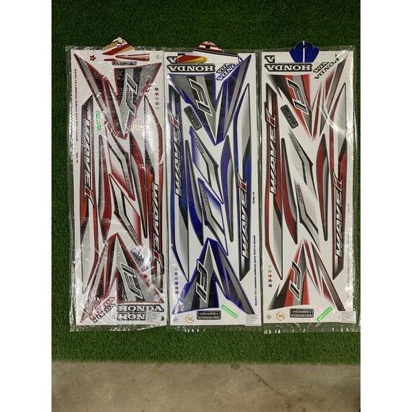 🔥🇹🇭 STICKER WAVE 110RS 🇹🇭🔥 STRIPE WAVE 110RS / 110i STIKER THAILAND ...