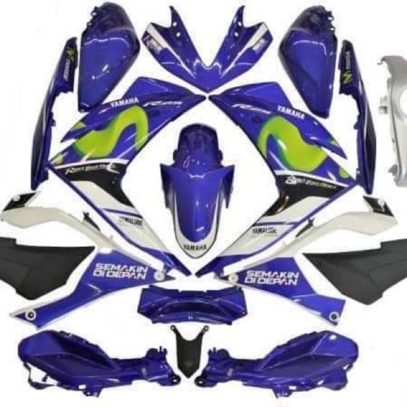 YAMAHA R25 V1 100%ORIGINAL FULL SET COVER SET (limited model) | Shopee ...