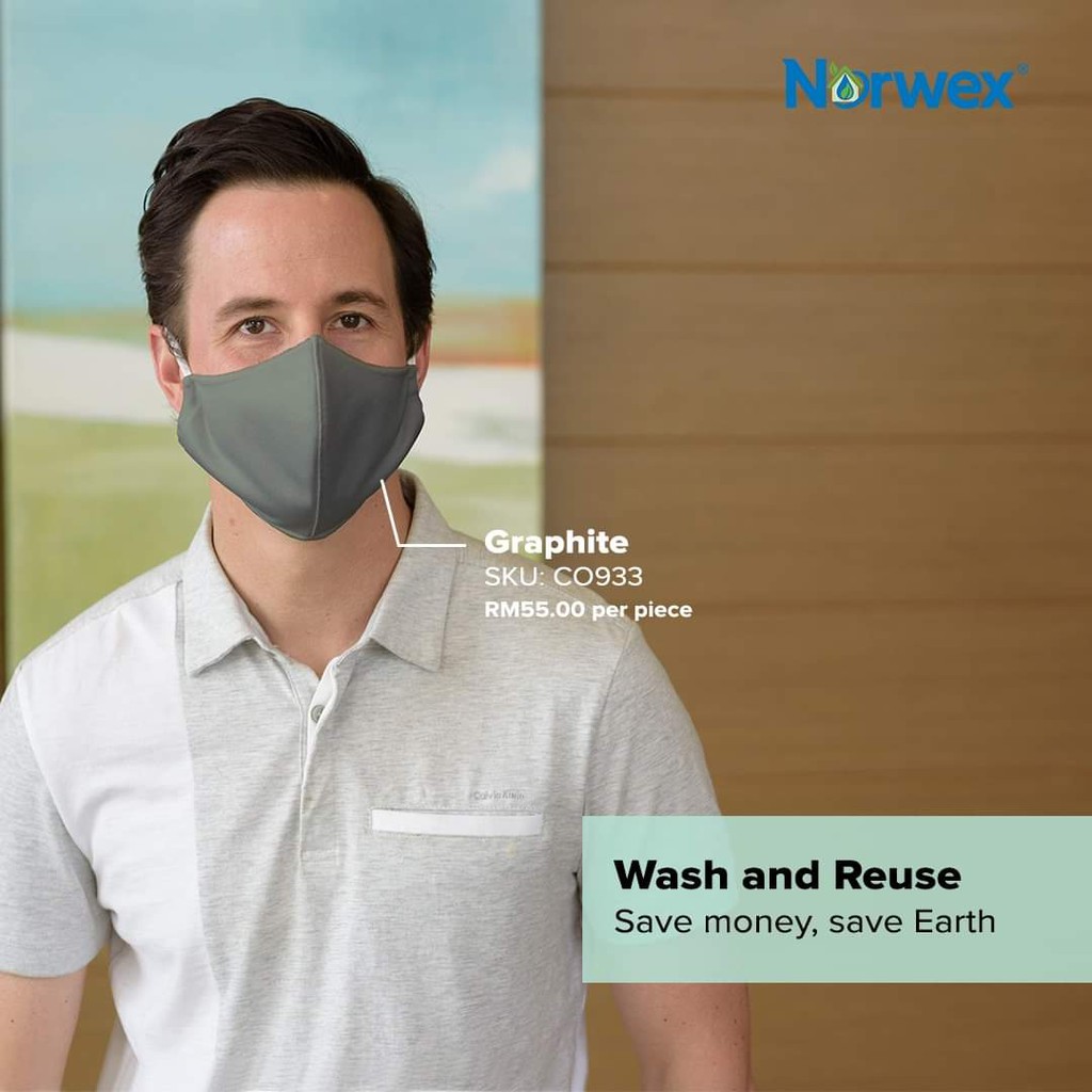 Norwex Reusable Face Mask *Ready Stock* | Shopee Malaysia