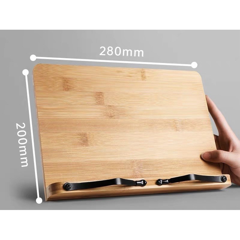 [Ready stock] Wooden Book Rest Reading Stands Tablet Holders Foldable ...