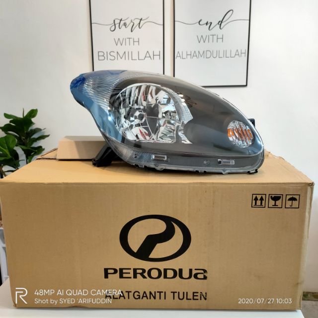 💥💯% ORIGINAL💥 Perodua MYVI '08 SE Headlamp (Complete Bulb) | Shopee ...