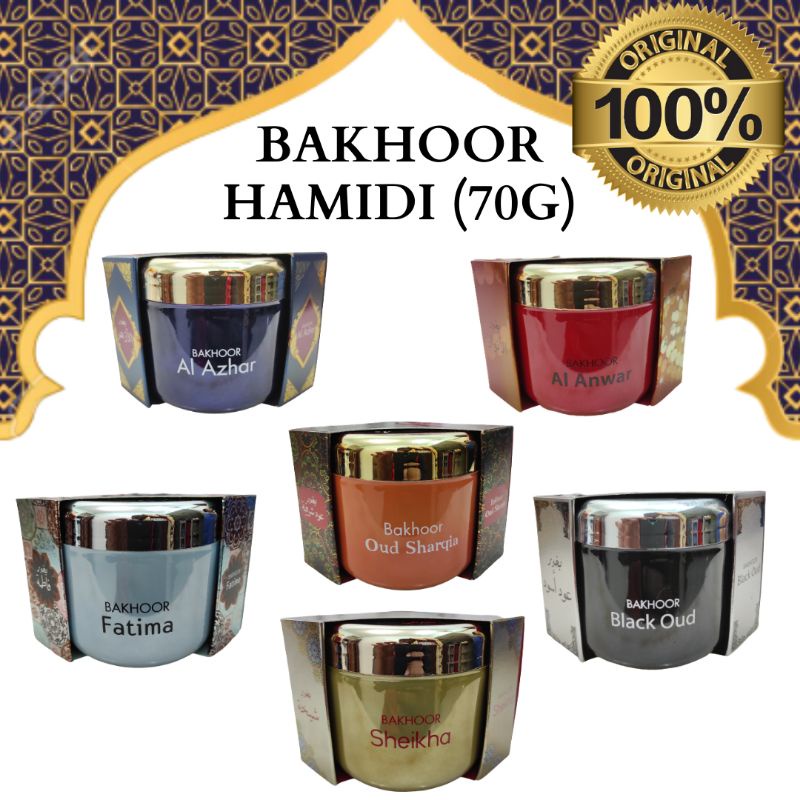 Bakhoor Hamidi Made in UAE (70g) | Shopee Malaysia