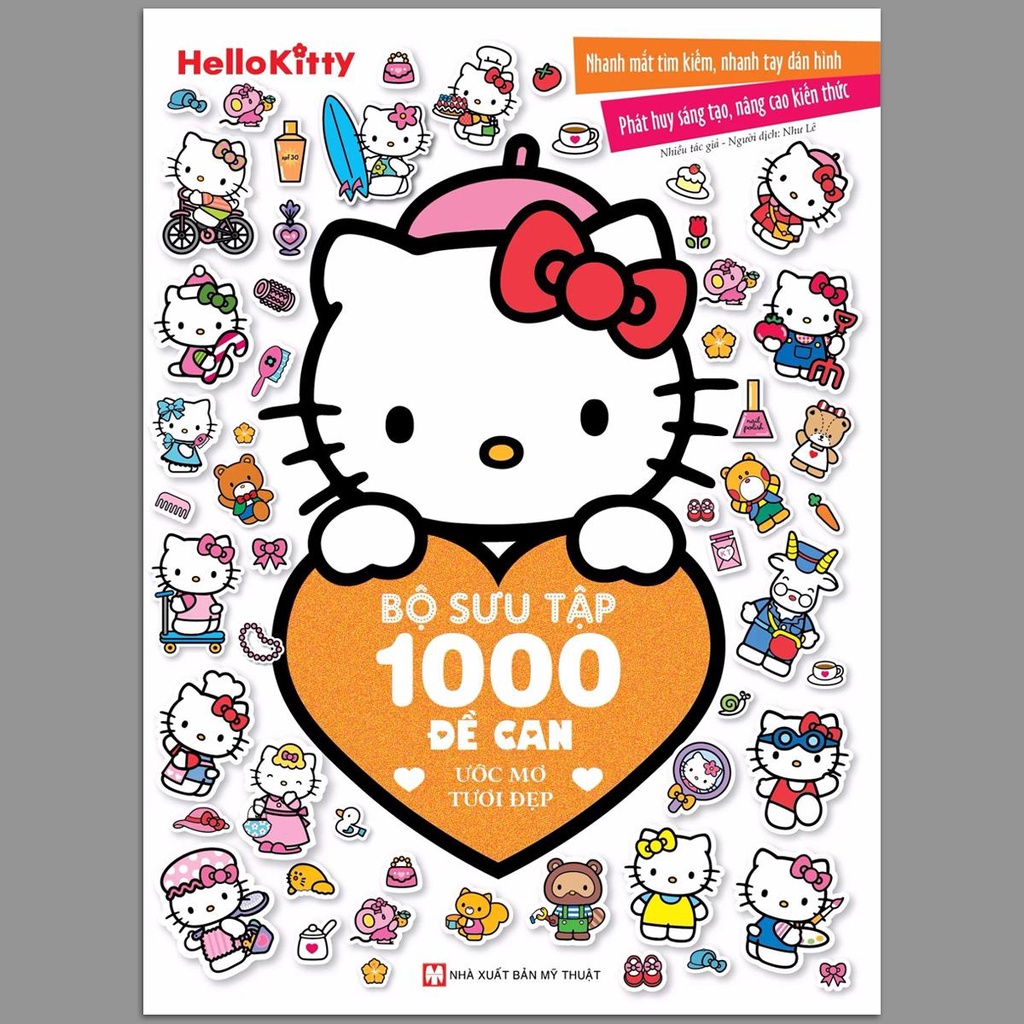 Book - Hello Kitty - Collection of 1000 decals - Beautiful Dreams (2-8 ...
