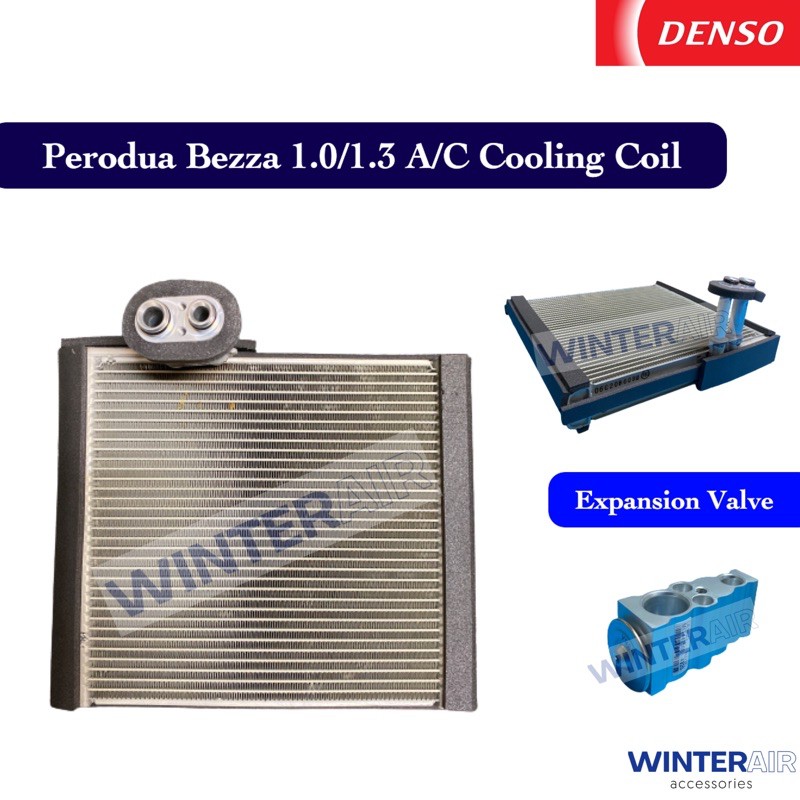 Perodua (Denso) Bezza 1.0 / 1.3 • Air Cond Cooling Coil & Expansion ...