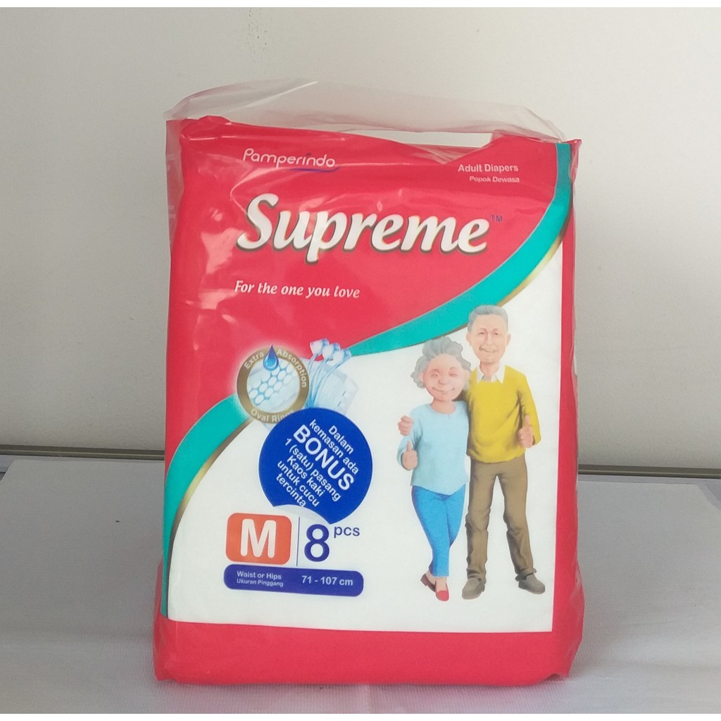 Supreme Adult Diaper M8 | Shopee Malaysia