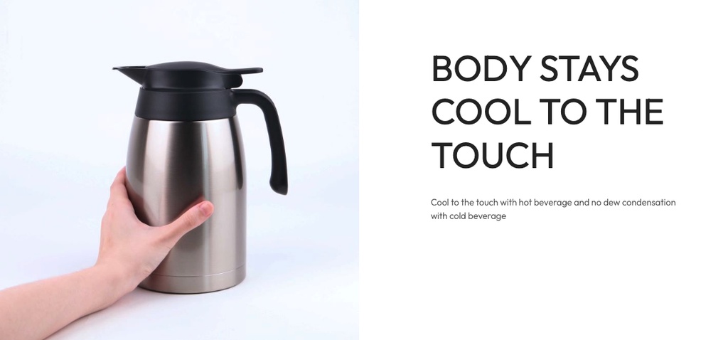 Thermos Vacuum Insulated Modern Carafe TTB Series ( 1.0L / 1.5L / 2.0L ) Original 保温壶 2 Years ...