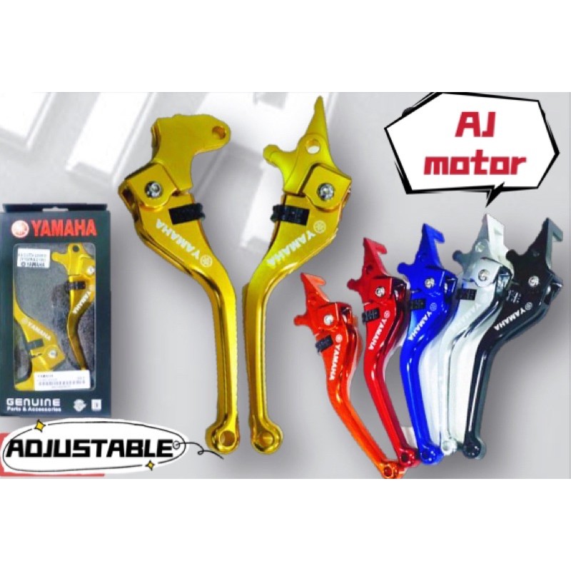 YAMAHA LC135 5S Y15ZR Y16ZR Y125ZR BRAKE CLUTCH LEVER ALLOY ADJUSTABLE Y15 LC Y16 125 125Z 125ZR ...
