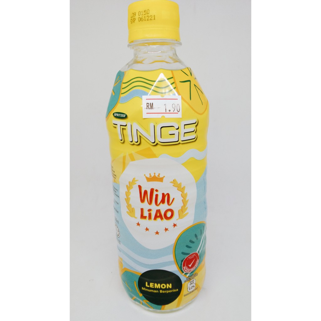 Spritzer Tinge Lemon Flavoured Drink 500ml | Shopee Malaysia