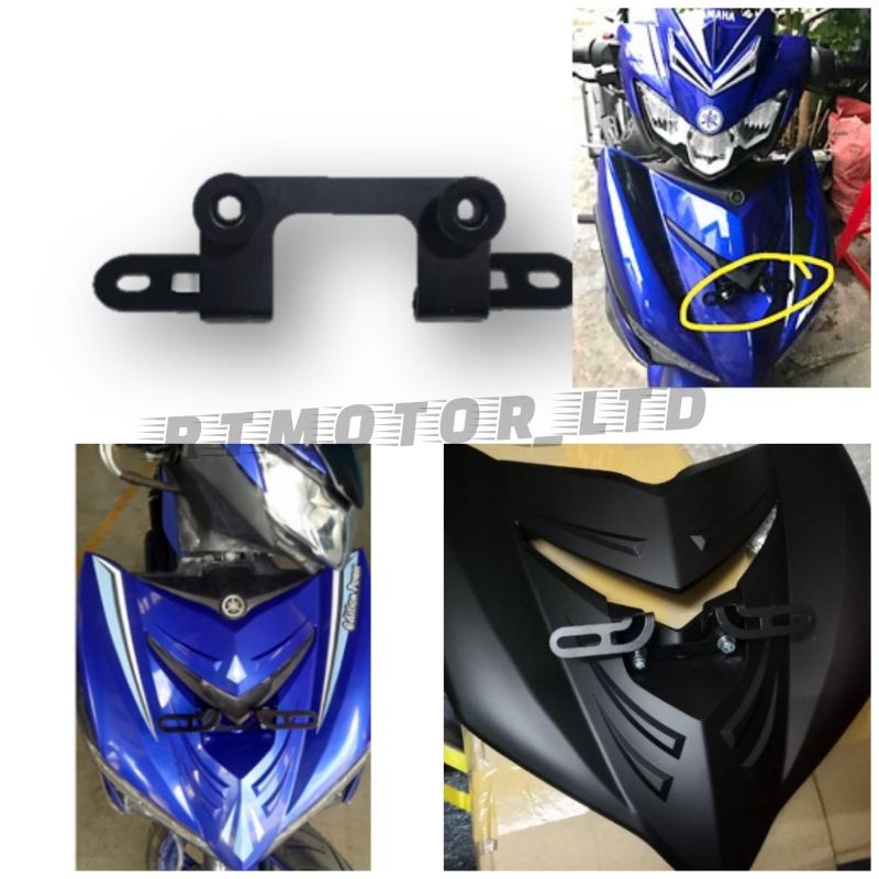 YAMAHA Y15ZR V1 V2 INNER HORN COVER PLATE HOLDER BRACKET Y15 INNDER ...
