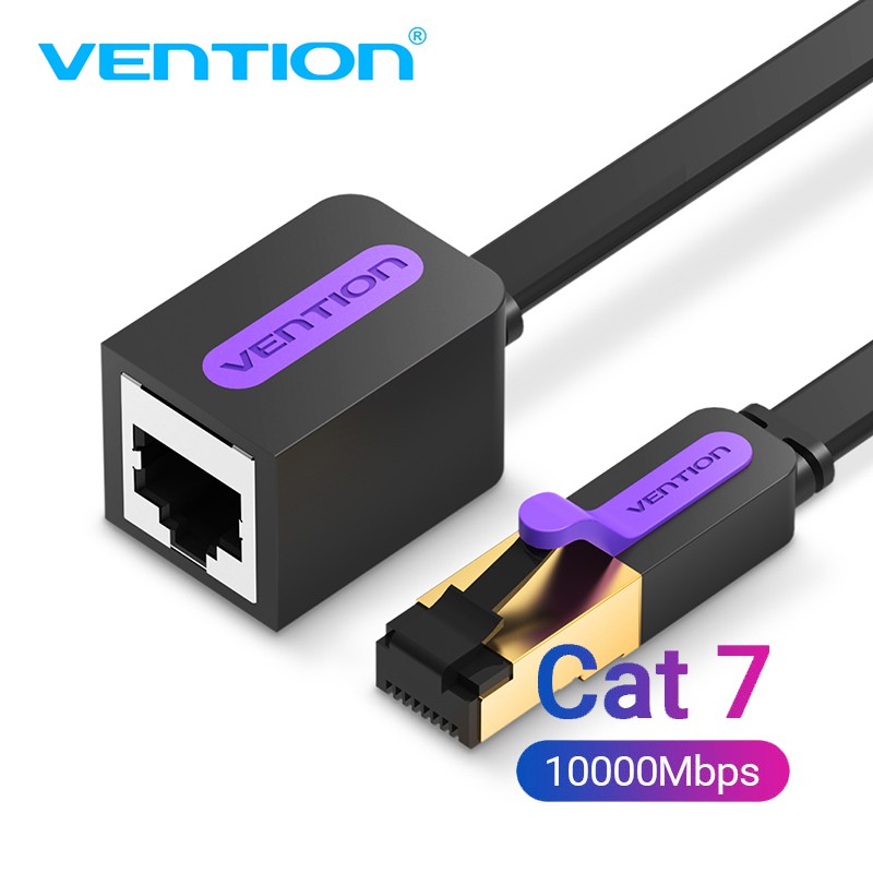 Vention Ethernet Extension Cable RJ45 Cat7 Male to Female LAN Network ...