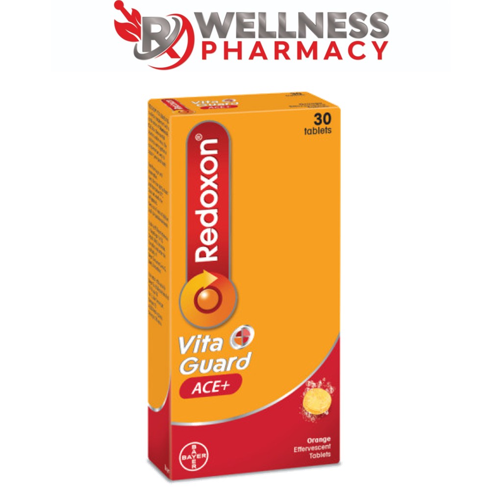 REDOXON Vita Guard Ace+ Effervescent Tablets 30's [EXP: 10/2024 ...