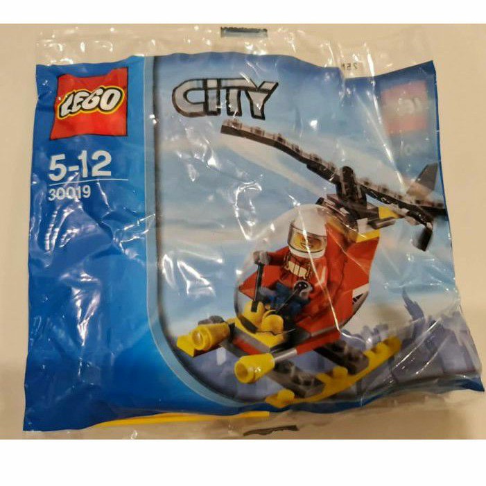LEGO 30019 CITY Fire Helicopter Polybag (NEW) | Shopee Malaysia