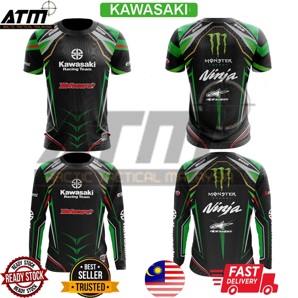 ARCTIC TACTICAL MALAYSIA kawasaki long sleeve sublimation automotive ...