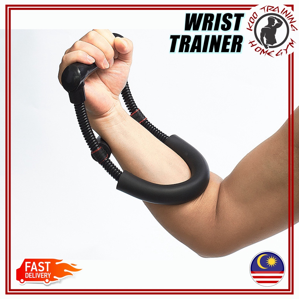 Spring Wrist Hand Forearm Gripper Muscle Strength Exerciser Fitness ...