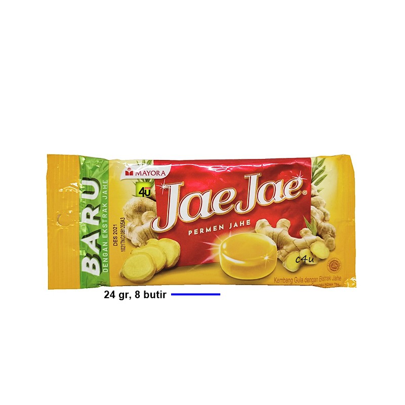 Mayora Jae Jae - Candy With Ginger Extract - 24 gr | Shopee Malaysia