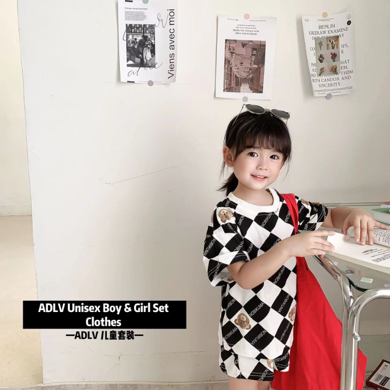 🇲🇾ReadyStock🇲🇾ADLV Kids Boy & Girl Unisex Set Cloth | Shopee Malaysia