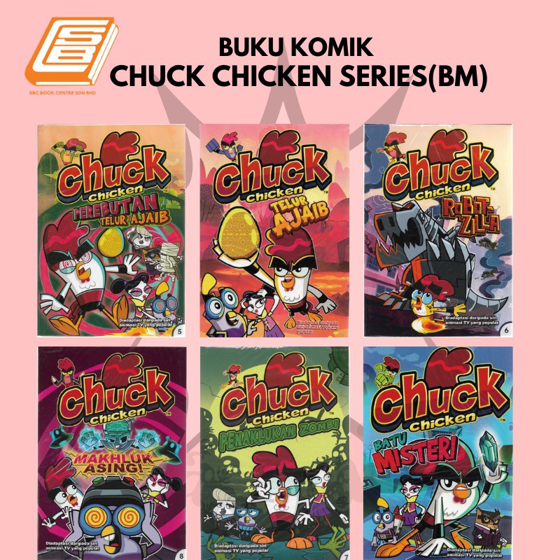 [SBCB] Buku Komik : Chuck Chicken Series (Bahasa Melayu) | Shopee Malaysia