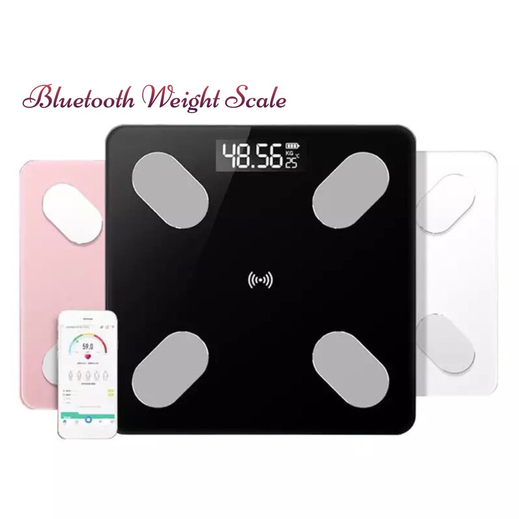 Smart Bluetooth Digital Weight Scale Bathroom Scale Weighting Scale ...