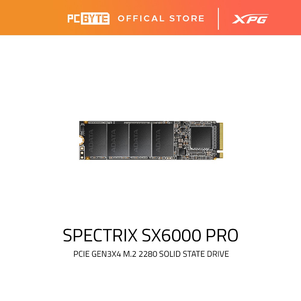 ADATA XPG SX6000 Pro PCIe Gen3x4 M.2 2280 Solid State Drive (512GB/1TB ...