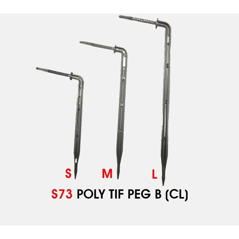 HDPE / POLY / PP FITTINGS POLY TIF PEG CL(S73) SMALL MEDIUM LARGE Poly ...