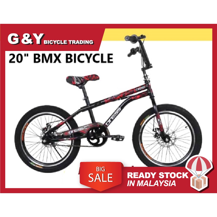 100% ORIGINAL BMX READY STOCK BASIKAL BMX CORESS 20 INCI BICYCLE BMX ...