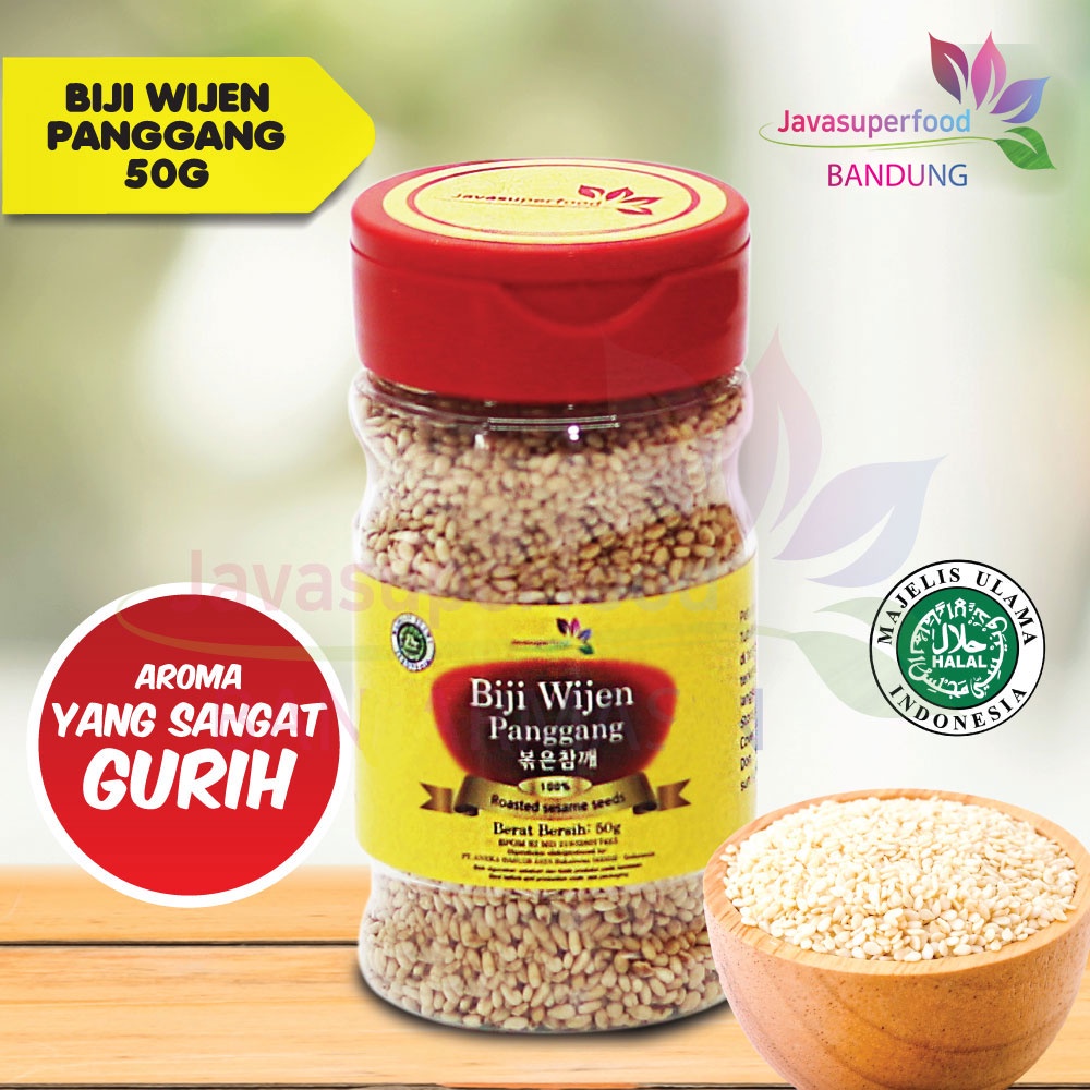 Roasted SESAME SEEDS / KOREA SESAME SEEDS ROASTED 50 GRAM | Shopee Malaysia
