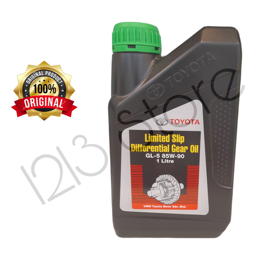 TOYOTA REAR AXLE LSD OIL 1L INNOVA HILUX FORTUNER 85W-90 Limited Slip ...