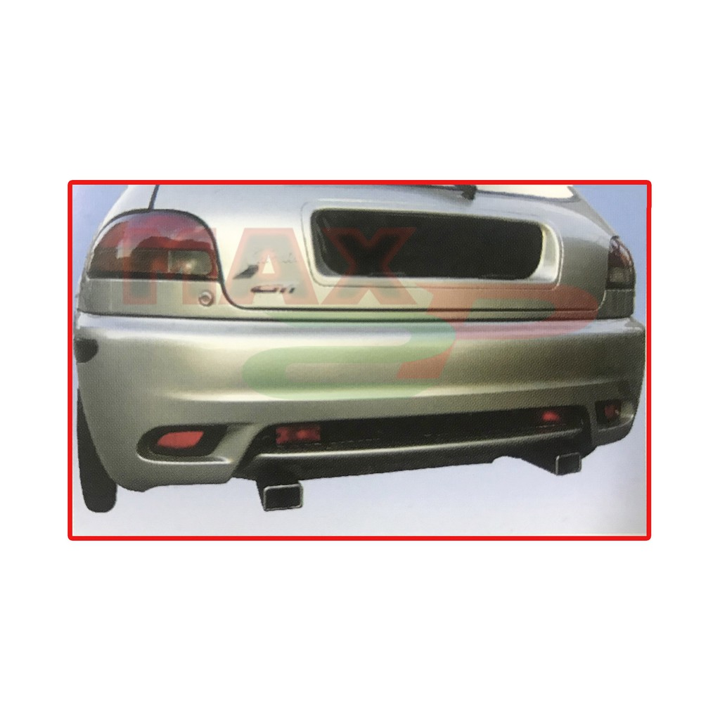 Proton Satria GTI 1st Gen (1994 - 2006) Rear Back Bumper Polyurethane ...