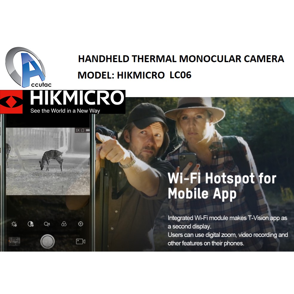 Sales.....HIKMICRO Handheld monocular thermal camera Model LC06 (For ...