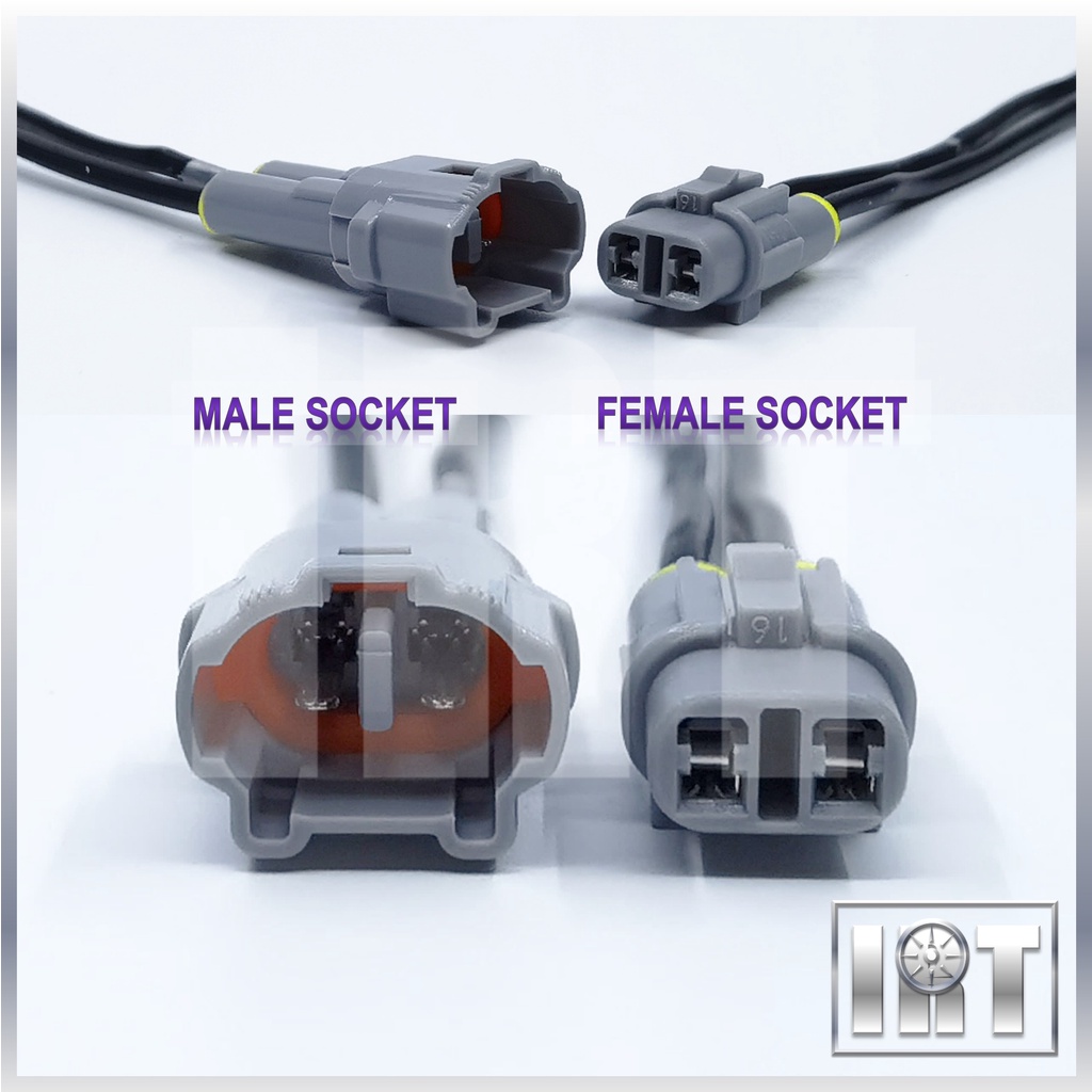 2 Pin Distributor Socket Kembara Perodua Toyota Honda 6187-2311 6180 ...