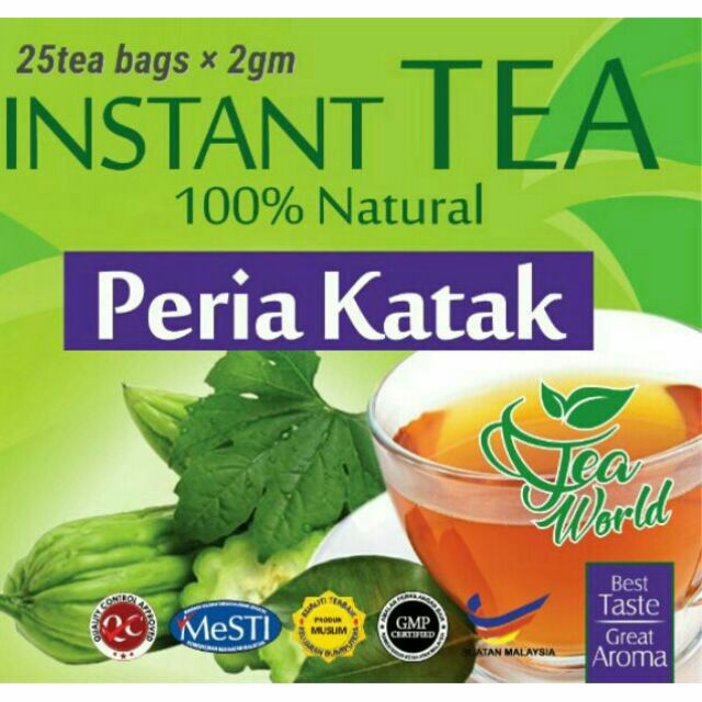 Teh Peria Katak TEA WORLD 50g (loose pack) | Shopee Malaysia
