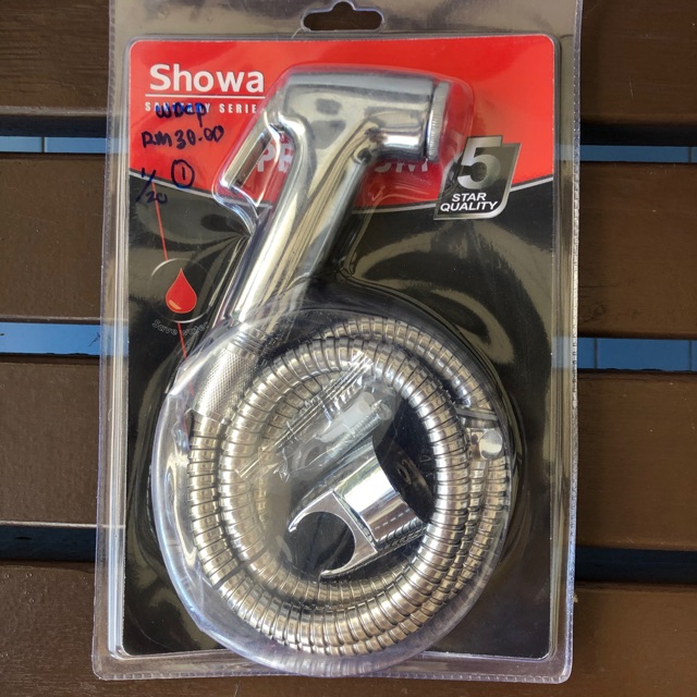 Showa hand bidet complete set 1.2m hose / hand bidet | Shopee Malaysia