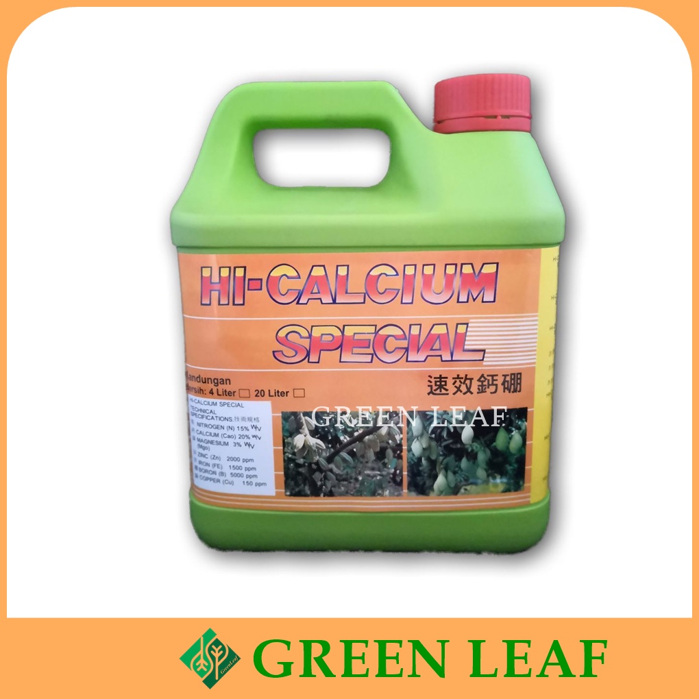 Hi Calcium Special 4l Baja Foliar Kalsium Boron Calcium Boron Liquid