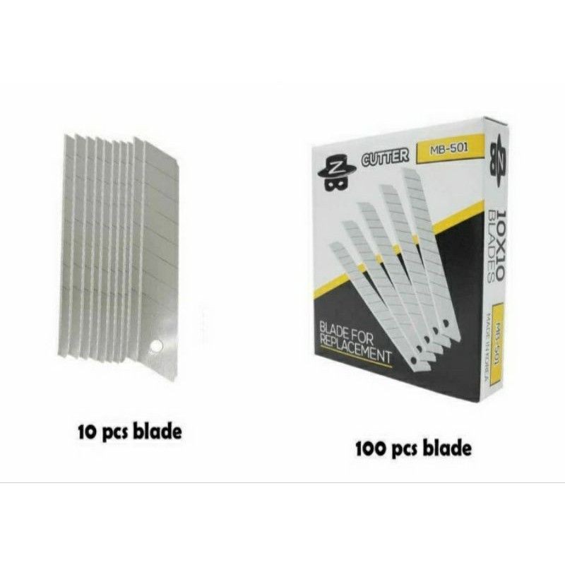 Cutter blade Refill 18mm x100pcs | Shopee Malaysia