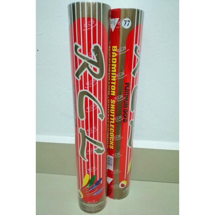 RCL Platinum Gold Badminton Shuttlecock (Speed 76/77) Original 100% ...