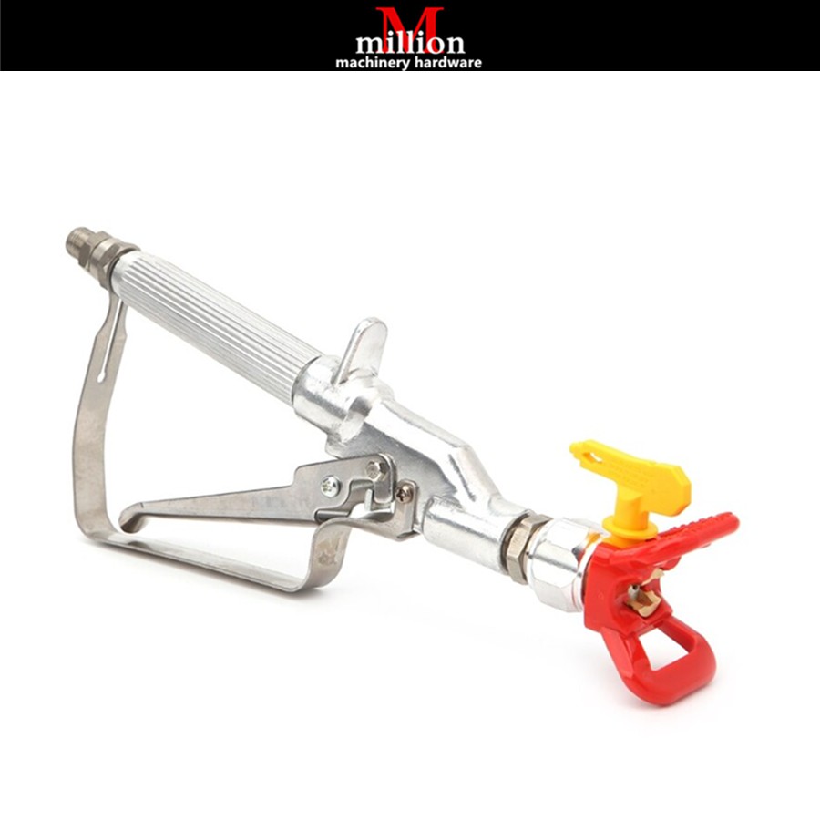 3600PSI High Pressure Airless Inline Paint Swivel Spray Gun Tip Guard ...