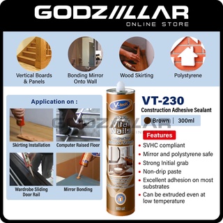 V-Tech Silicone Sealant & Adhesive Sealant | VT-226 / VT-202 / VT-230 ...