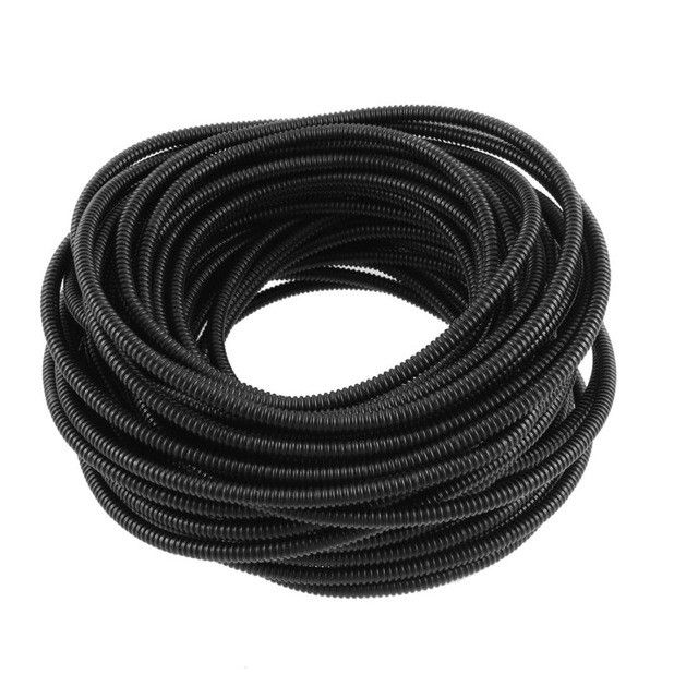 PVC Flexible Conduit 20mm/25mm Black Colour | Shopee Malaysia