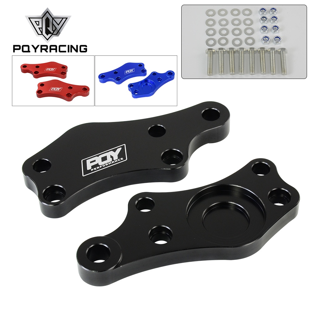 PQY Billet Aluminum T-6061 Steering Lock Adapter Increasing Turn Angle ...